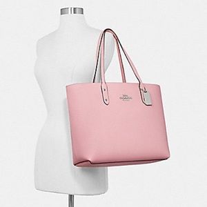 Coach | Bags | Coach Nwt Large Pink Tote Bag | Poshmark
